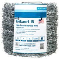 Bekaert Corp Barbed Wire 18G 4Pt Barb Wire Class 3 1320