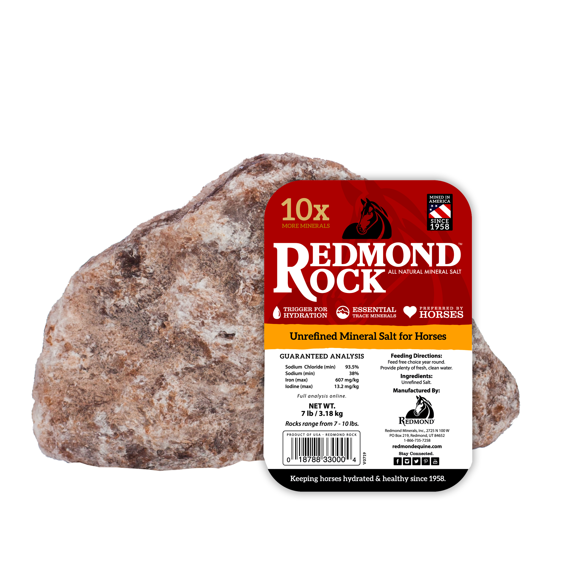 Redmond Equine Redmond Rock®- Equine Minerals 7 lb.