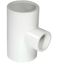 Xirtec® PVC SCH 40 Reducing Tee SOCKET X SOCKET X FPT